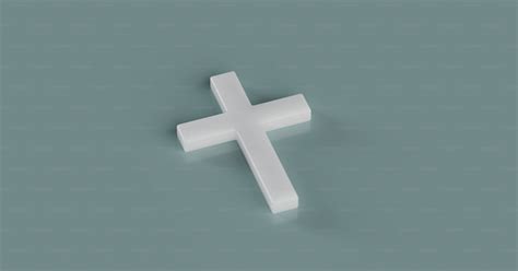 파란색 배경에 흰색 십자가 사진 Unsplash의 십자가 이미지