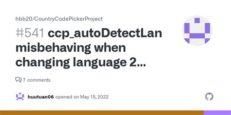 Ccp AutoDetectLanguage Misbehaving When Changing Language 2 Times