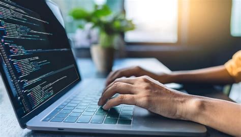 Computer Coding Digital Software Technology Development Concept Premium Ai Generated Image