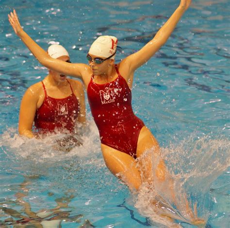 College Synchronized Swimming Mcgill Invitational Meet S Flickr