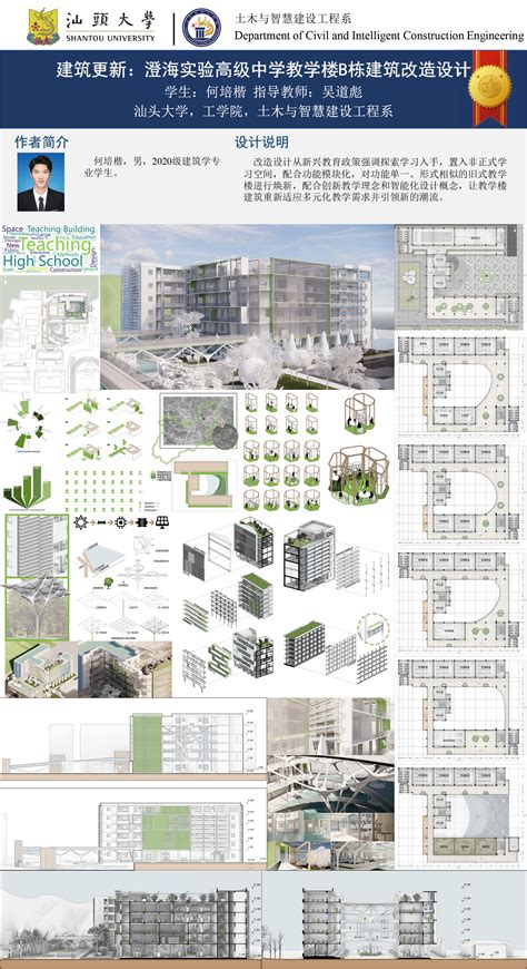 优秀毕设丨工学院土木系2024届本科优秀毕业设计展 汕头大学工学院