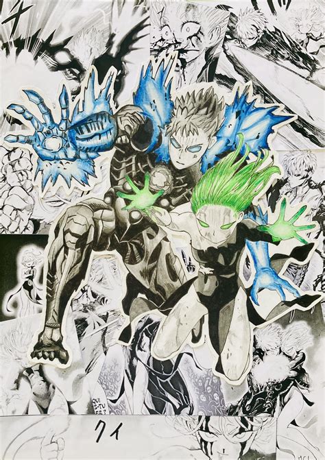 Some Tatsumaki And Genos Art That I Made Ronepunchman