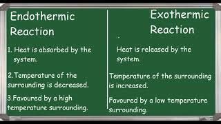 10 Differences Between Endothermic And Exothermic Reactions 48 OFF