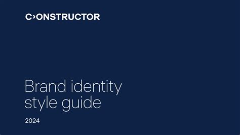 Constructor Group Branding Style Guides