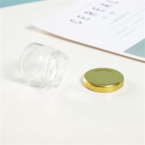 Buy 56 X Mini 30ml Gold Lid Candy Jam Glass Jars Honey Preserving