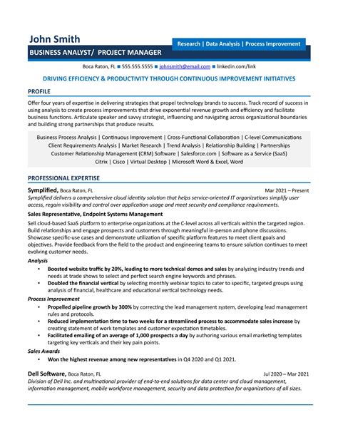 Workforce Analyst Resume Sample Rejoining Workforce Need Resume