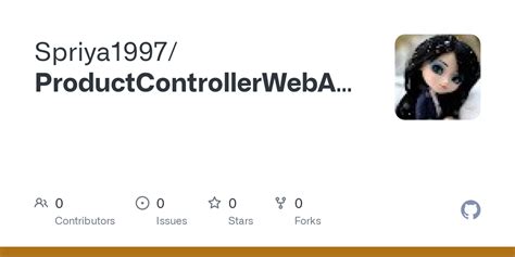 Github Spriya Productcontrollerwebapp