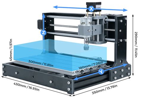 Probots Two Trees Ttc3018s 3 Axis Desktop Cnc Router Engraver Diy Unassembled Kit Buy Online India