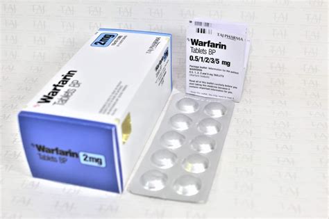 Warfarin Tablets Bp 2mg