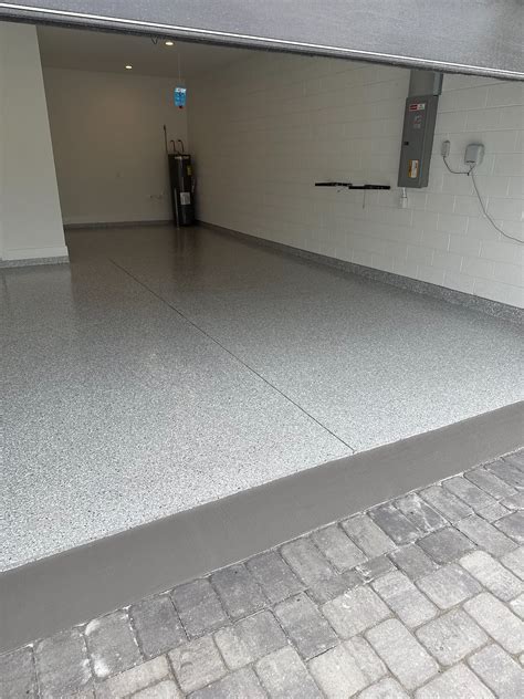 Feather Grey Epoxy Garage Flooring In Venice Fl Top Rated Local