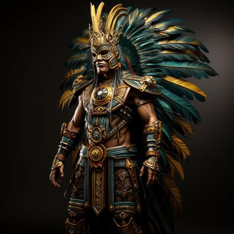 Premium Photo Male Mayan Costume
