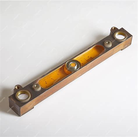 Level With Bubble Indicators For Measuring Horizontal And Vertical