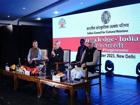 Indian Council For Cultural Relations Hosts Knowledge India Visitors