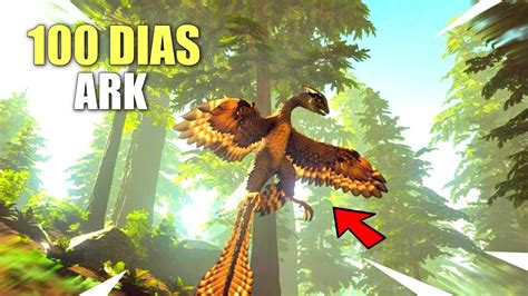 ¡sobreviviendo 100 Dias En Ark Survival Evolved Dia Terrible 13