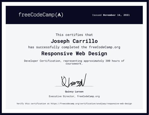 Joseph Carrillo On Linkedin Softwareengineering Softwaredev Freecodecamp Softwaredeveloper