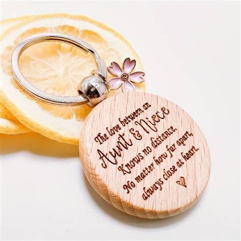Love Between Aunt And Niece Is Eternity Wooden Tag Aunt T Christmas