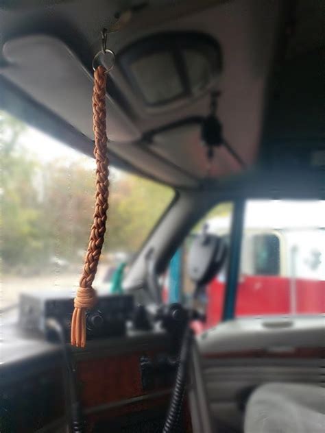 Paracord Air Horn Pull Cord Knotted Trucker Lanyard Etsy