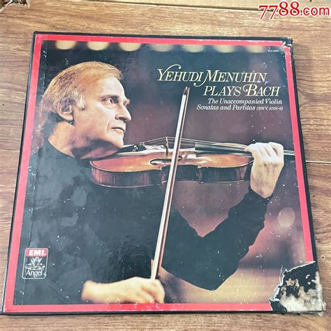 梅纽因 巴赫 无伴奏小提琴组曲 小无 帕蒂塔 美天使 3lp A65老唱片胶片碟行音像制品店【7788收藏收藏热线】