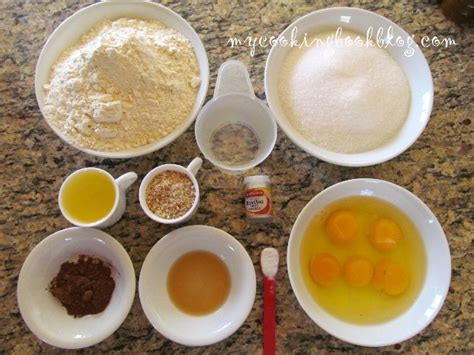 Кекс обикновен с гореща вода My Cooking Book Blog