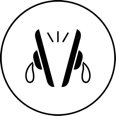 El Icono Del Címbal Vector Premium