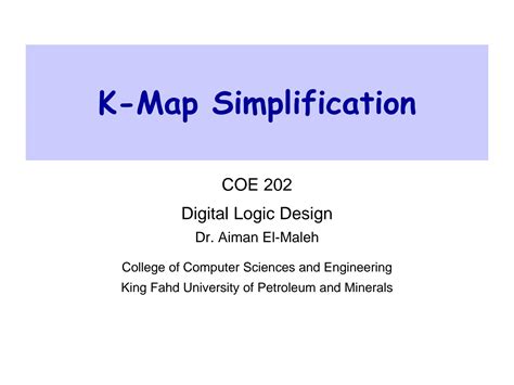 SOLUTION Unit K Map Simplification Studypool