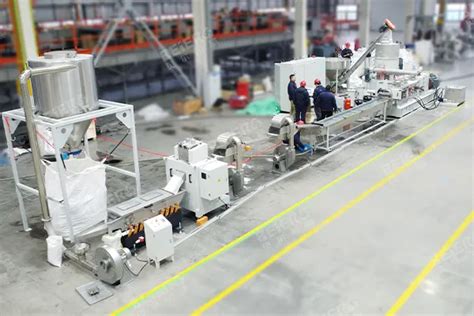 Tsk65 Pet Flake Pelletizing Line In Southeast Asia Beier