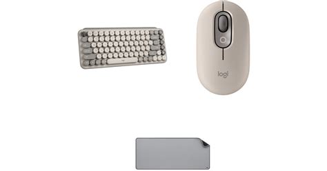Logitech Wireless Pop Keys And Silent Mouse Studio Desk Mat Logitech Wireless Pop Keys And Silent Mouse Studio Desk Mat