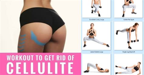 Get Rid Of Cellulite With 6 Exercises For Legs And Butt Workout