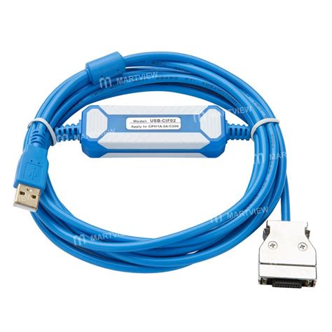 Usb Cif02 Data Download Communication Cable Suitable For Omron Plc Programming Cable Martview