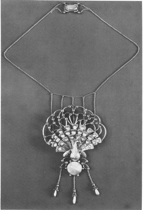 Peacock Pendant By C R Ashbee