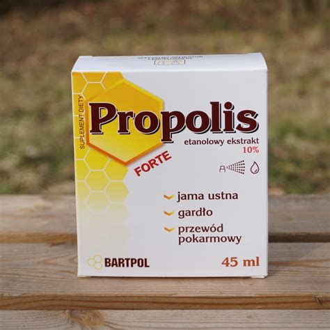 Propolis Forte Etanolowy Ekstrakt 10 45 Ml Aplikator Wcinaj Miód