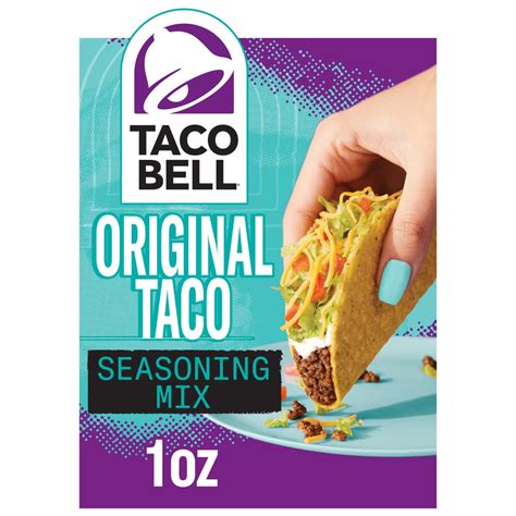 Taco Bell Original Taco Seasoning Mix Packet 1 Oz Ralphs