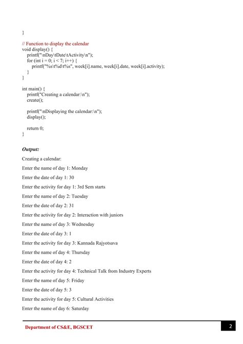 Vtu Data Structures Lab Manual Bcs304 Pdf Pdf