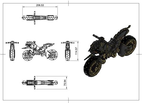Master Cycle Zero 3d Printed Kit Etsy