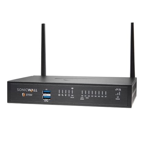SonicWall TZ370 Wireless INTL Firewall With TotalSecure Threat Edition