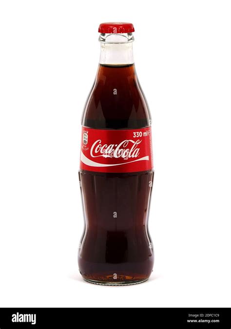 Bucharest Romania August 4 2017 Coca Cola Glass Bottle Of 330 Ml