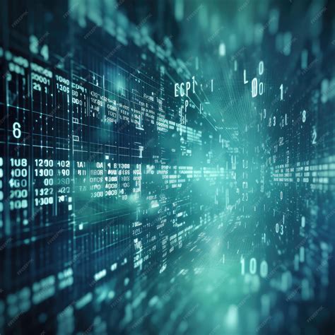 Premium Ai Image Blue Infotech Background Image