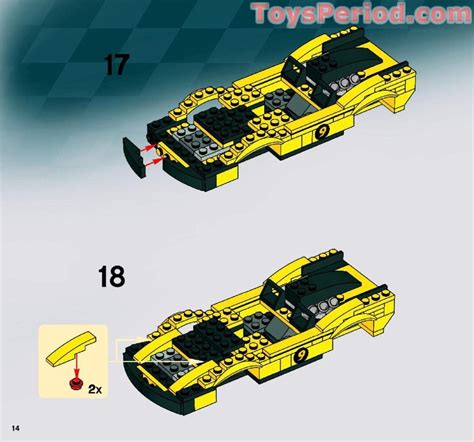 Lego 8159 Racerxand Taejo Togokahn Instructions And Parts List
