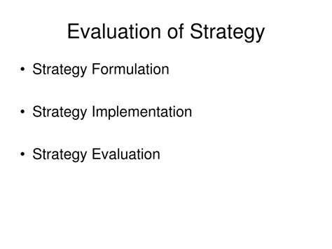 Ppt Strategy Evaluation And Control Powerpoint Presentation Free Download Id 311015