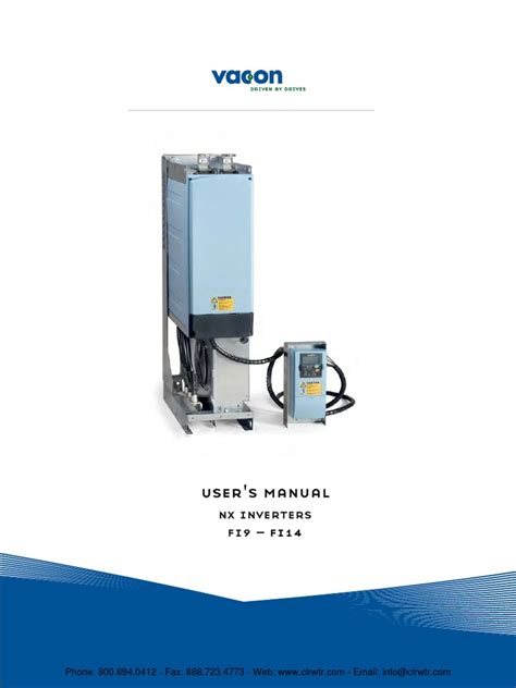 vacon nx inverter manual fi9 fi14 pdf power inverter electric motor