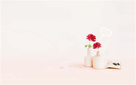 淡雅温馨花朵背景图 11