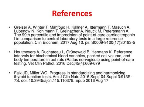 Reference Range In Clinical Chemistry Powerpoint Slides Learnpick India