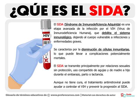 Qué Es El Sida Definición De Sida