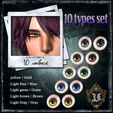 Second Life Marketplace Jk All Color Eyes