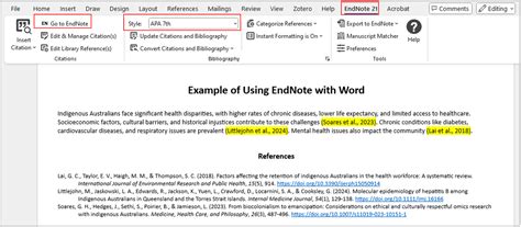 Endnote And Word Endnote 21 For Windows Libguides At University Of