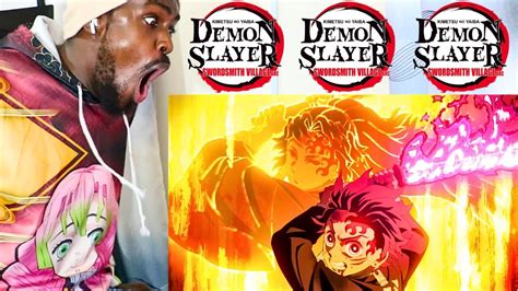 Bright Red Sword Demon Slayer Season 3 Episode 5 Reaction Video