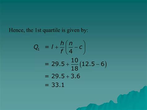 Quartiles Deciles And Percentiles PPT