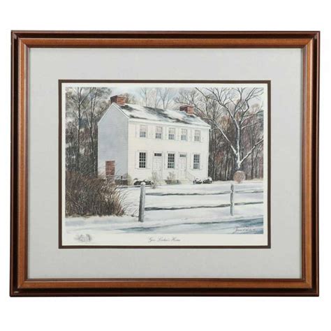James D Werline Offset Lithograph Gov Lookers Home Ebth