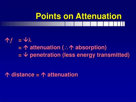 Ppt Attenuation Powerpoint Presentation Free Download Id5888297
