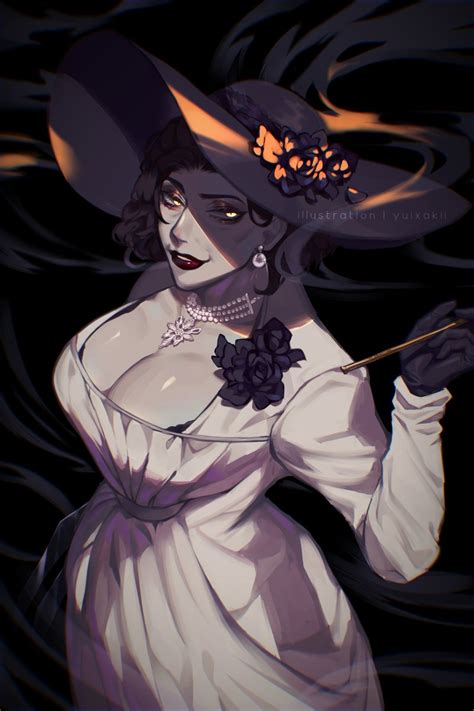 Alcina Dimitrescu Resident Evil 8 Village Image By Kukumomoart